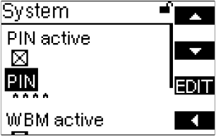 Basic device configuration with current transformer via the display