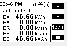 Tariff meter